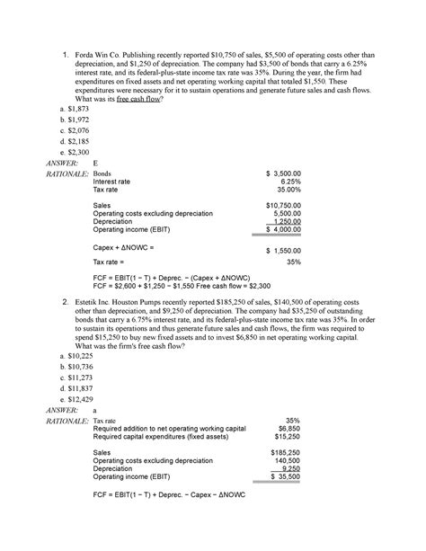 Free Cash Flow Example Jdfpqouer0u2jqpfjp29u4t92wjfpqajefp