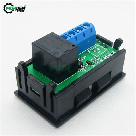 Dc V Timing Delay Timer Relé Modul Digitális Led Red Blue Dual Display Cycle Time Digital Relé