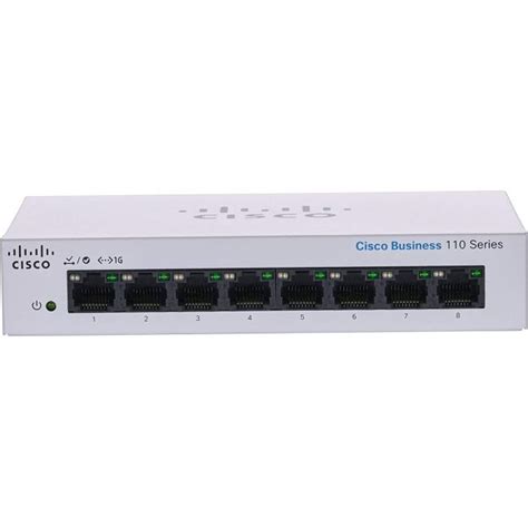 Cisco CBS110 Unmanaged 8 Port Gigabit Ethernet Desktop Switch BPC Technology