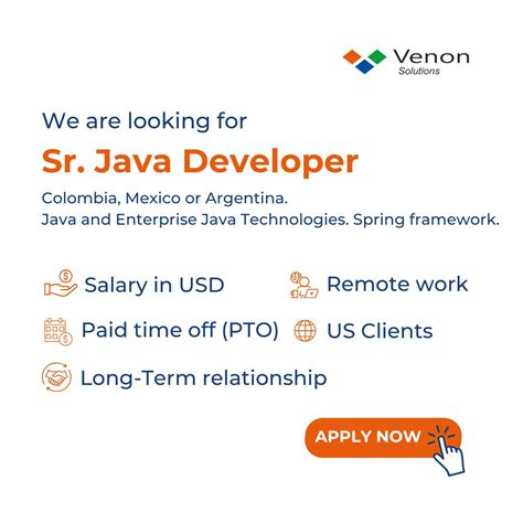 Venonsolutions Javadeveloper Remotework Techcareers Wearehiring