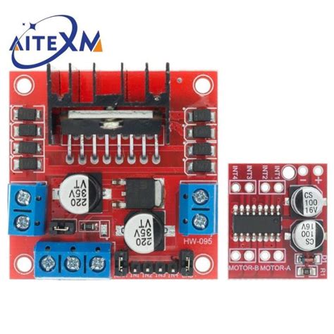 L298n Dc Motor Driver Module L298n Stepper Motor Smart Car Robot Breadboard Peltier High Power