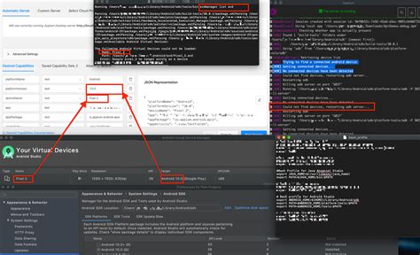Automation Mac Appium Is Unable To Open Android Emulator Keeps On