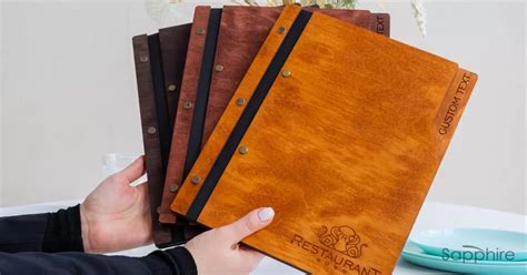 Custom Menu Folders And Covers In Uae Unique And Memorable