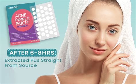 Sanigirl Acne Pimple Patch Invisible Facial Stickers Cover With 100 Hydrocolloid Pimple