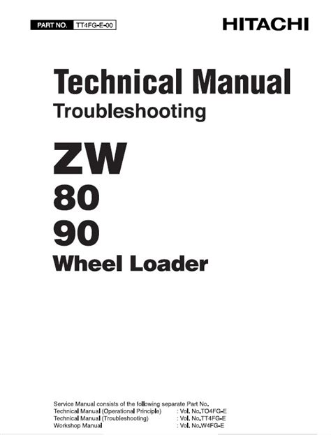 Hitachi Wheel Loader Zw8090 Troubleshooting Manual Pdf