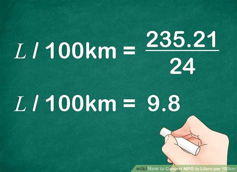 3 Ways To Convert MPG To Liters Per 100km WikiHow