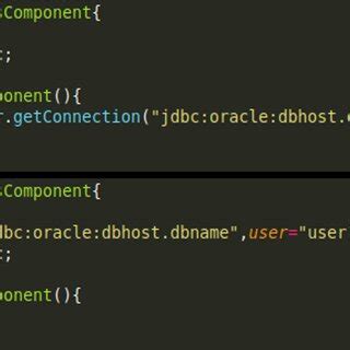 Code Snippets Of The Category Dependency Injection With And Without