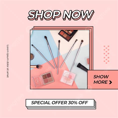 메이크업 판촉 배경 예술 단어 레이디 템플릿 Psd 다운로드 디자인 자료 다운로드