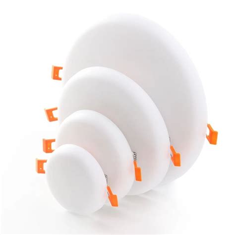 Frameless Ice Smd Slim Round Recessed Mounted Aluminum 10w 18w 24w 36w