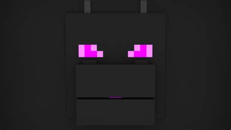 Minecraft Ender Dragon Face Wallpaper