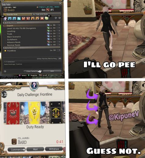 Ffxiv Memes On Twitter Rt Kipunev Everytime I Queue To Anything 🐱
