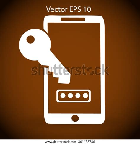 using password prevent unauthorized access vector stock vector royalty