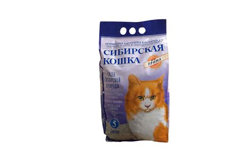 Наполнитель Сибирская кошка: комкующийся, силикагелевый, впитывающий