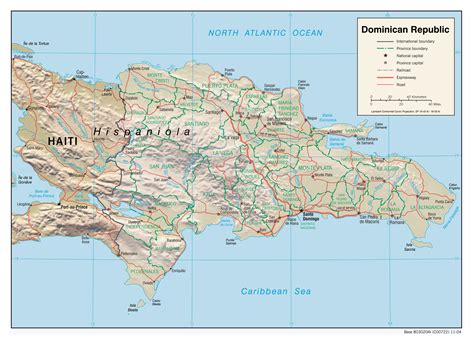Maps Of Dominican Dominican Republic Map Library Maps Of The World