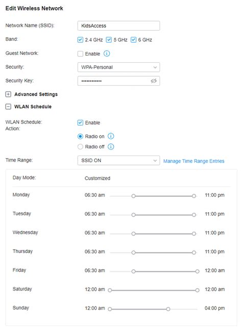 Time Range Not Working Rtplinkomada