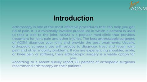 Ppt What Are The Different Types Of Arthroscopic Surgery Powerpoint