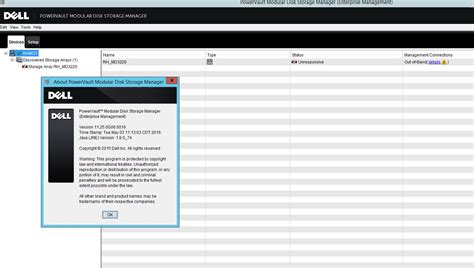 ‎powervault Modular Disk Storage Manager Constantly Loosing Connection To Md3220 Dell Technologies