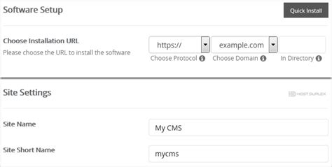 How To Install Nucleus Via Softaculous In CPanel Host Duplex Knowledgebase