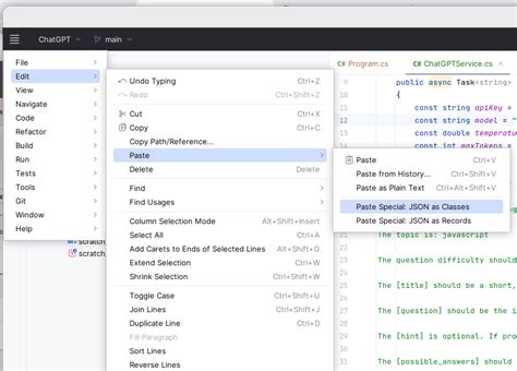 How To Create C Classes From JSON In JetBrains Rider Code Review Videos