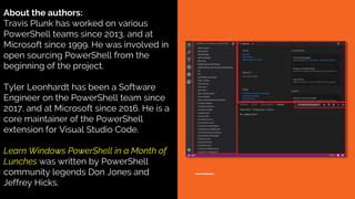 Learn PowerShell In A Month Of Lunches Linux And MacOS Edition PPSX