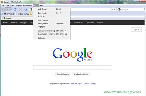 Disable Image On Mozilla Firefox Browser Revelution24
