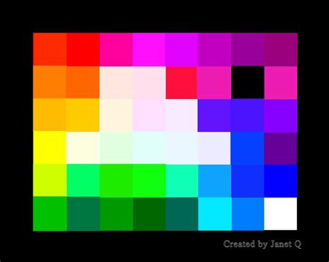 Dress Your Truth Type 4 Color Chart Type 4 Color Palette Type 4