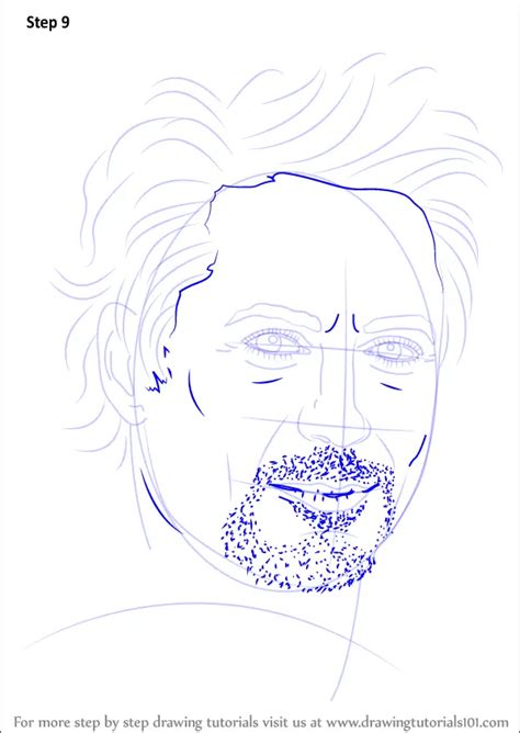 How To Draw Robert Downey Jr Celebrities Step By Step