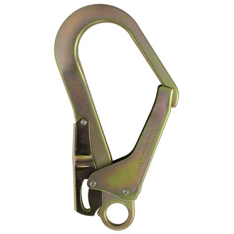 lifegear 25kn steel scaffold hook 55mm opening safety lifting