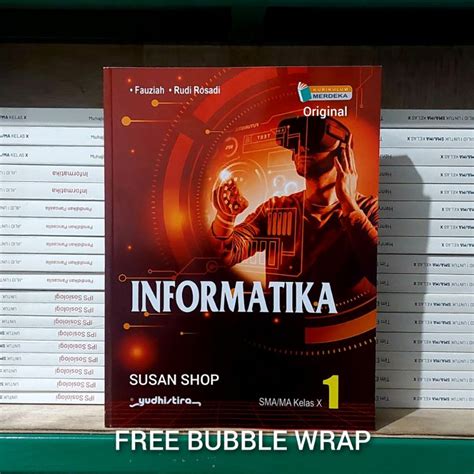 Jual Buku Informatika Kelas 1 X 10 Sma Yudhistira Kurikulum Merdeka Original Shopee Indonesia