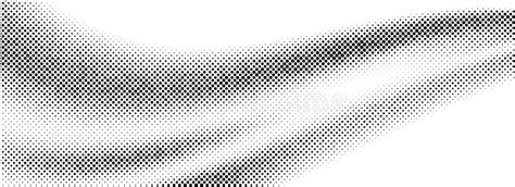 Black Halftone Dot Wave Pattern Abstract Grain Fluid Texture Dotted Curve Wallpaper Stock