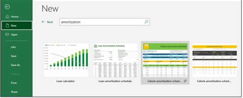 Creating An Amortization Table