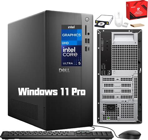 Dell Ect1250 Tower Desktop Pc Intel Ultra 5 225 10 Core