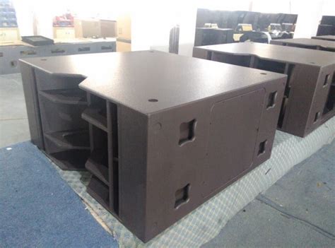 High Power Subwoofer Speaker Dual 18 Inch 2400W Outdoor Sub China High Power Subwoofer And