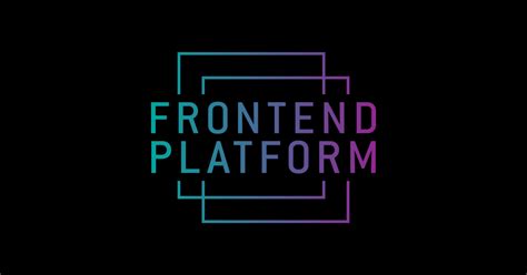 Frontend Platform Color Frontend Sticker Teepublic