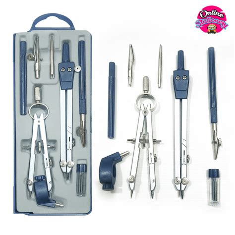 Technical Drawing Compass Set 8pcs Online Stationery Shop Pakistan