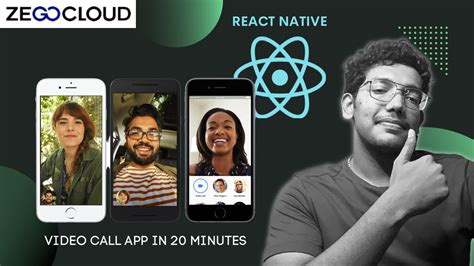 Build A Video Call App In React Native Using Zegocloud Video Call Api Tutorial Youtube