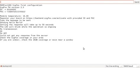 first configuration with mkr fox 1200 arduino documentation