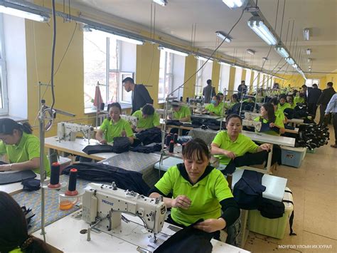 УИХ ын дэд дарга Байнгын хорооны дарга гишүүд оёдлын үйлдвэрүүдэд ажиллалаа