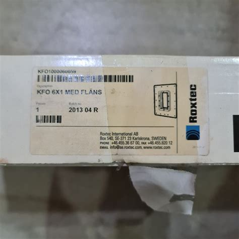 Jual Roxtec Mct Kit Frame Original Kfo 6x1 Med Flans Sweden Swedia Transit Jakarta Pusat