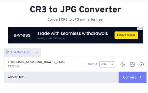 How To Convert CR3 To 4 Easy Methods