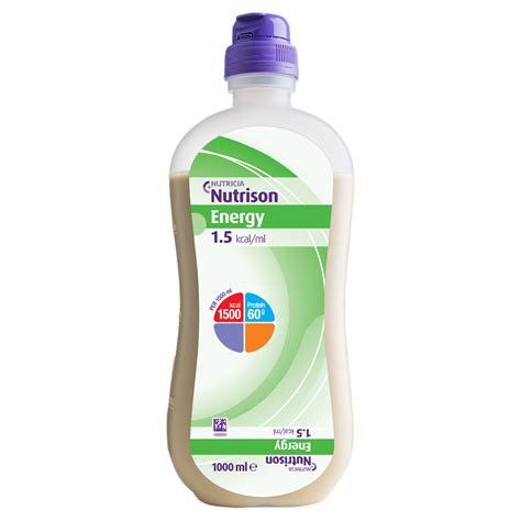 Nutricia Нутризон Энергия смесь для энтерального питания бутылка, 1000 ...