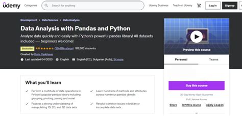 7 best and free udemy data analysis courses in 2025 [february]