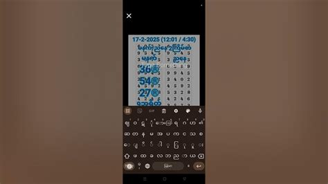 February 17 2025 နံနက် ညနေအတွက်နှစ်ကြိမ်စာ ဘရိတ် မိန်းကွက်နှင့်ည‌နေမိန