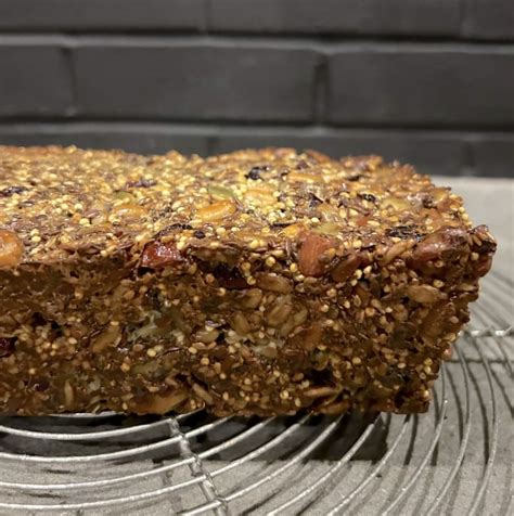 Seed Nut Fruit Bread Simple Pretty Gf