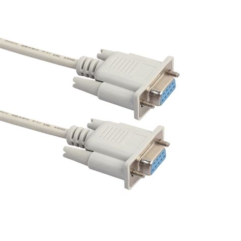 Null Modem Cable Female To Female Db Rs Serial F F Wire Axgear Ca