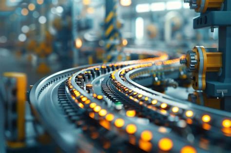 Smart Factory Production Line Smart Factory Ai Generated Premium Ai Generated Image