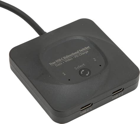 Amazon Com USB C Switch Bi Direction In Out K Hz Gbps Data Transfer Type C Switcher