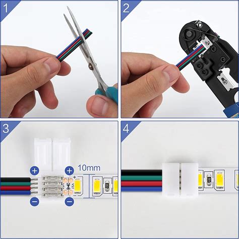 comment couper un ruban led et relier les rubans led tuto