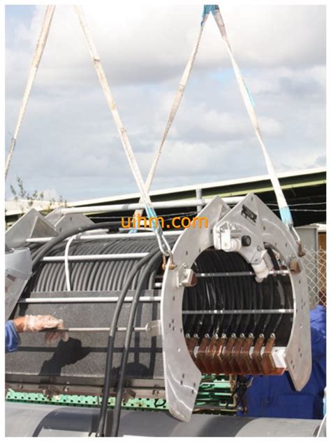 Clamp Induction Coil For Preheating Pipeline 1 United Induction Heating Machine Limited Of China