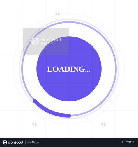 loading circle animation by mie nakae lottiefiles